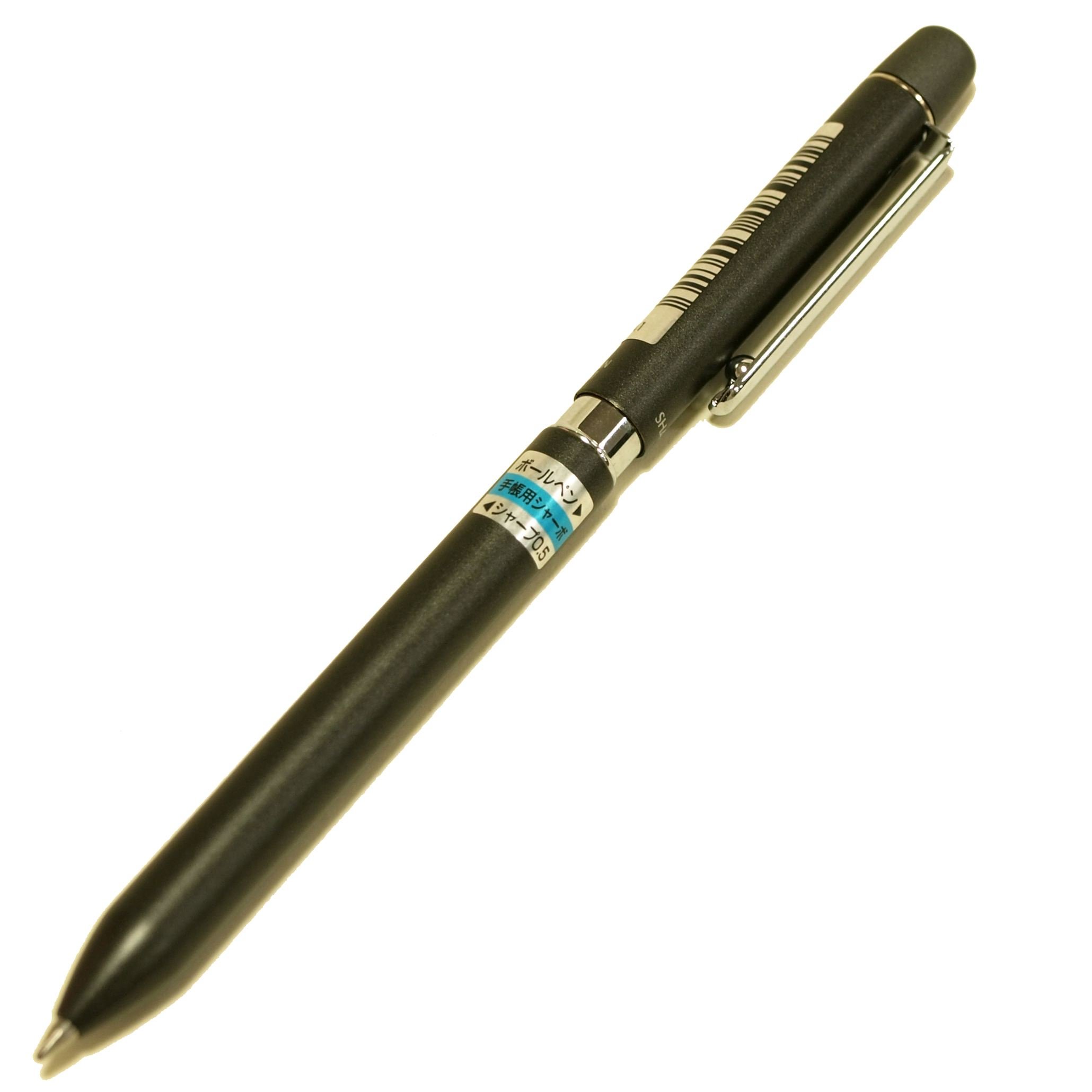• 【多機能ボールペン】油性ボールペン0.7mm（黒）＋シャープ0.5mm • 【仕様】ツイストシステム（上軸）／軸：真鍮・マットメタリック塗装仕上げ • 【ボールペン替芯】4C-0.7芯 • 【替消しゴム】A • 【本体サイズ】全長126...