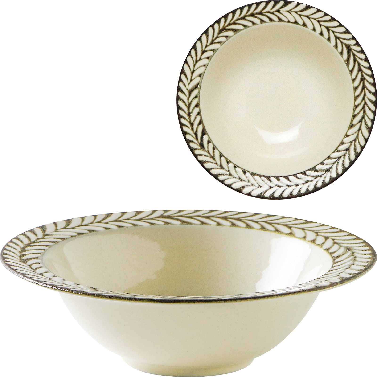 • サイズ:φ17.2×H5.3cm • 本体重量:260g • 生産国:日本(美濃焼) • 素材・材質:磁器 • 容量:230ml