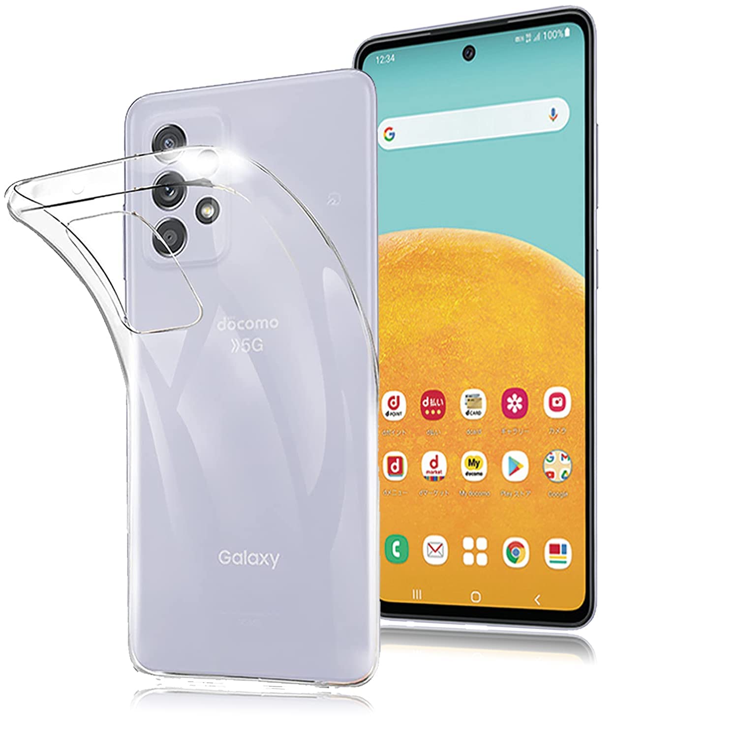 • 【対応機種】for Galaxy A52 5G SC-53B docomo 専用全面保護カバー。 • 【素材】環境に優しい高品質のTPUソフト素材を採用しており、傷つきにくく、抜けにくい素材です。柔らかい素材なので、着脱も簡単です。本物...