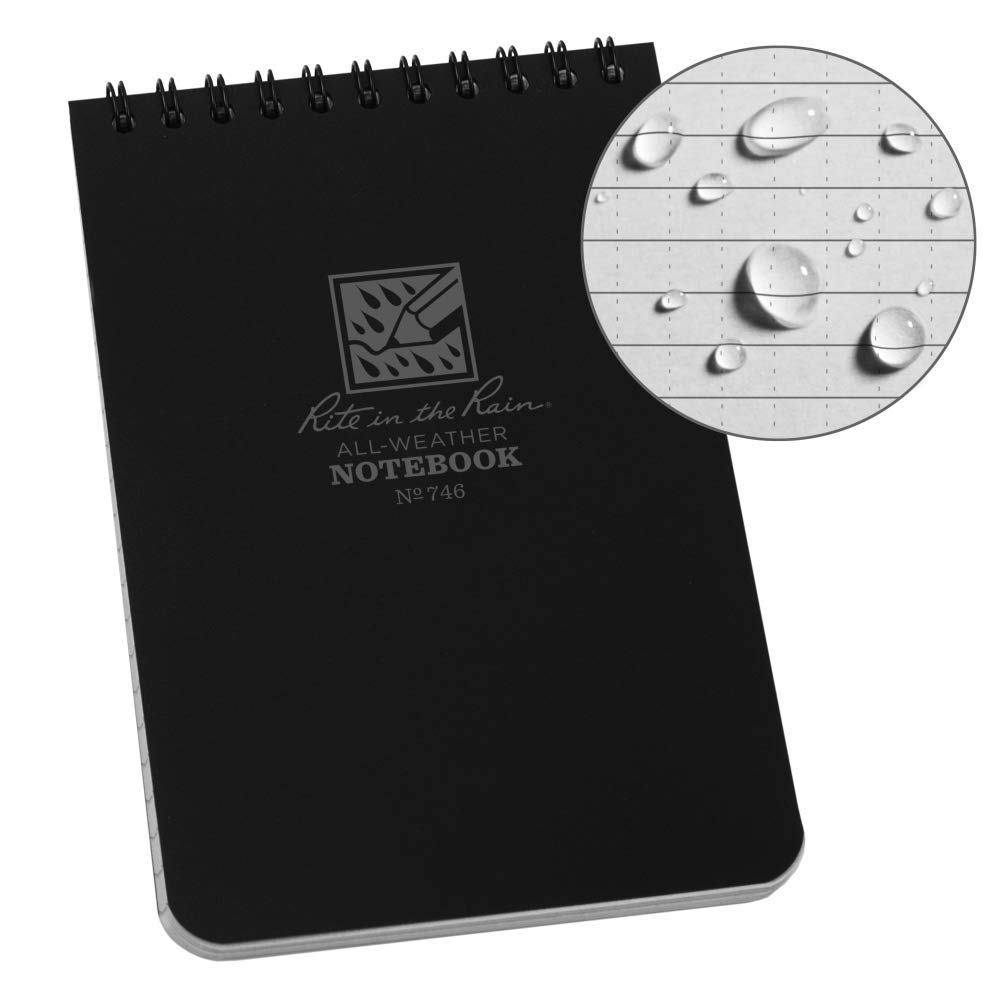 • ALL-WEATHER PAPER:100ページ/ポケットメモ帳あたり50枚。この商品の紙は、湿潤時ドロドロになりませんし、水、汗、グリース、泥、さらには不慮の洗濯災難を回避出来ます。記録が残っている事を安心して確認出来ます。 • WI...