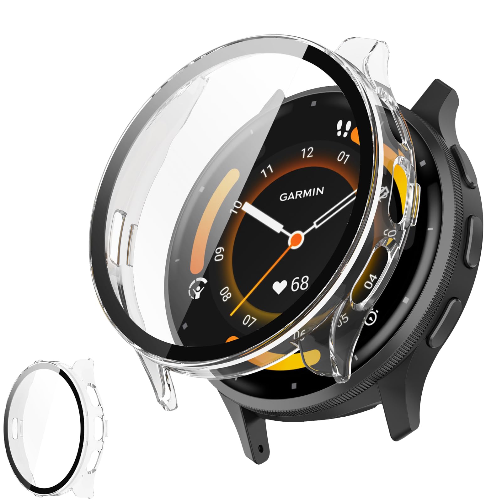 • 【対応機種】本製品 Garmin Venu 3 専用 ケース。対応ガーミン Venu 3カバー。端末の形状に完全一致する精密金型で製作。充電ポートなどすべてのがピッタリフィットし。 • 【強化された保護性能】Garmin Venu 3カ...