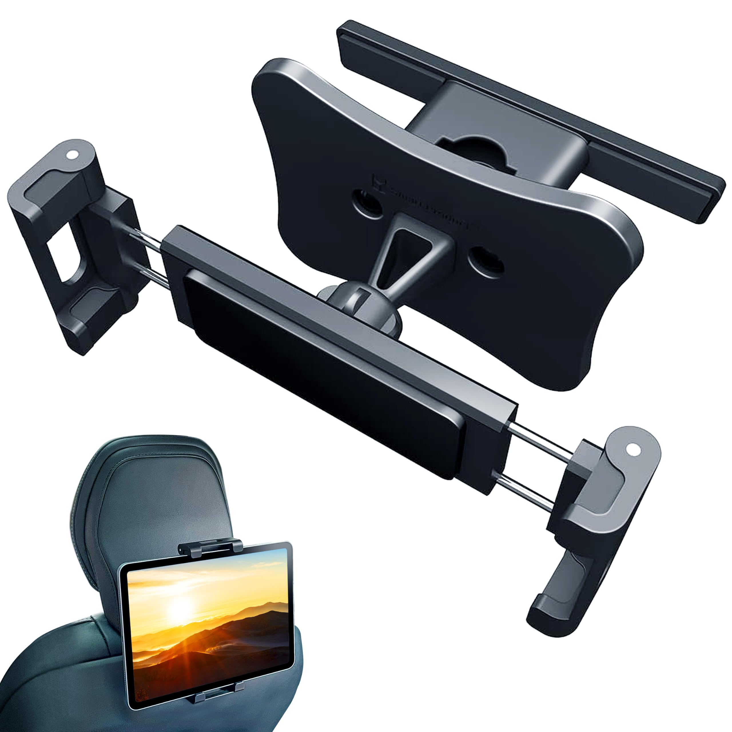• ボルボ車用 専用の車載タブレットホルダーで、後部座席のパッセンジャーを楽しませましょう。便利な設計で、取り付けが簡単なヘッドレストマウントは、子供や同乗者が外出先で映画、ゲーム、番組を楽しむことができます。 • すべてのデバイスに対応す...