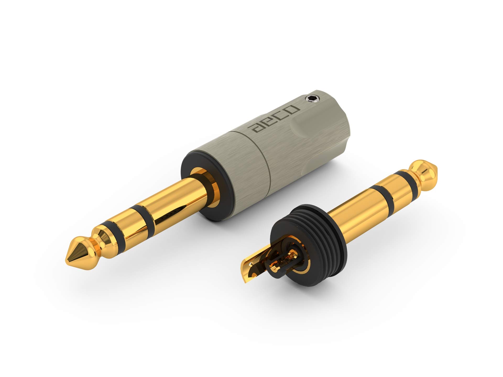 • The body of plug was lathed in one piece to avoid the conduction loss when signal through the different structure and ...