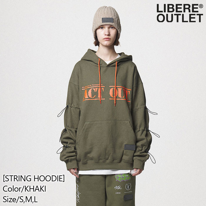 メーカー希望小売価格はメーカーカタログに基づいて掲載しています 検索用キーワード：21FW 両袖にストリングを取り付けたヘビーウェイトフーディー。ストリングの絞り具合でシルエットの変化を楽しめます。フロント左下には取り外し可能なリフレクター...