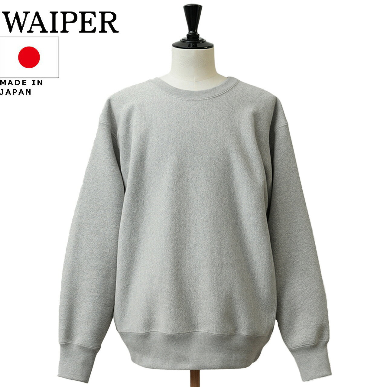 商品情報素材/材質混率：コットン85%、アクリル10%、レーヨン5%（表面：コットン88%、レーヨン12%／裏面：アクリル）サイズ/寸法サイズ表記：着丈　身幅　肩幅　袖丈　(cm)M：63　60　50　60L：66　63　52　61XL：6...