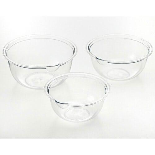 ヨシカワ レンジボウル3pcs（17・19・21cm）　 SJ1229 電子レンジで使える耐熱ボウル3サイズをセット♪ 耐熱温度の高い素材を使用した、軽くて丈夫なボウル。使い勝手の良い3サイズをセットにしました。 レンジで使えるから野菜など...