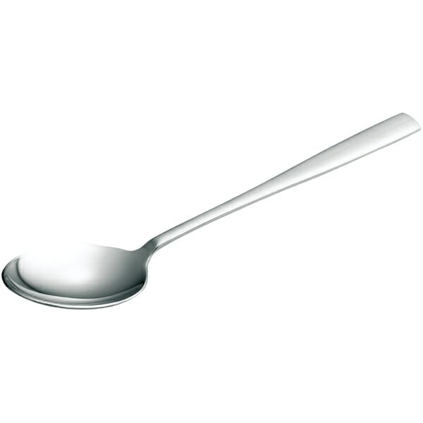 ヤクセル燦（さん）　デザートスプーン　14002 すこしかしこまった家庭の食卓に。 高品質なカトラリーシリーズ♪ 華やかな食卓を演出してくれるステンレステーブルウェア。作り手のの誇りが使い手の喜びに通じることを願って新しい暮らしにお届けしま...