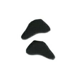 村井フィッティングピロー　ゆび先枕　ブラック　FB-R007 ゆび先のすきまに！低反発フォームがふんわりフィット 特徴 1)大きな靴のサイズを調整します サイズの大きい靴・つま先が長い靴のゆび先のすきまを「ゆび先枕」がやさしく埋めて、ぴった...