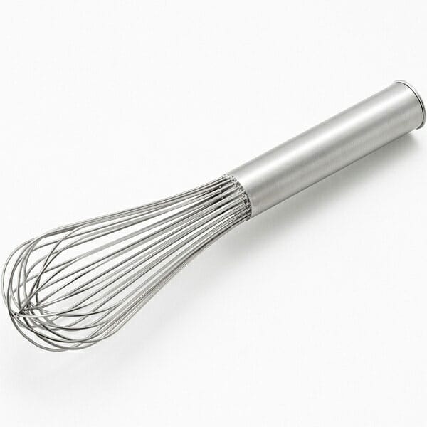 ヨシカワ料理のいろはしっかり泡立つプロの泡立て25cm　YJ2803 ピアノ線12本を使用した本格仕様の泡立て器 プロが使う泡立て器にも使われているピアノ線12本使用して造った本格仕様の泡立て器です。 空気をたっぷりと含ませ、手早くきめ細か...