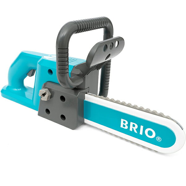 BRIO　ブリオ ビルダー　チェーンソー　34602 ビルダー チェーンソーは、なんでも切れそうなほど本物にそっくり。 回転する刃やブンブン唸る音も本格的です。このカラフルなビルダー チェーンソーなら、安全にロールプレイを楽しめます。機械工...