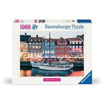 Ravensburger　ラベンスバーガー　 デンマーク・コペンハーゲン1000ピース　12000111 9 コペンハーゲンの美しい風景を楽しめる1000ピースのパズルです。 細部まで美しく再現されたデザインで、デンマークの魅力を存分に味わ...
