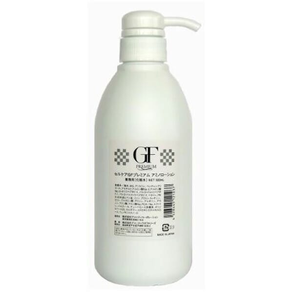 Cell Care セルケア GFプレミアム アミノローション 500ml（業務用） ふっくらとした潤いのある素肌へ Cell Care セルケア GFプレミアム アミノローション 500ml（業務用） 肌細胞レベルに働きかけ、ふっくらとし...