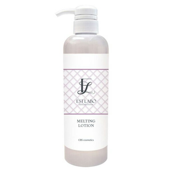 EST LABO エステラボメルティングローション（リニューアル） 業務用 500ml 毛穴に詰まった皮脂を取り除く吸引用ローション EST LABO エステラボ メルティングローション（リニューアル） 業務用 500ml 角質を柔らかくし...