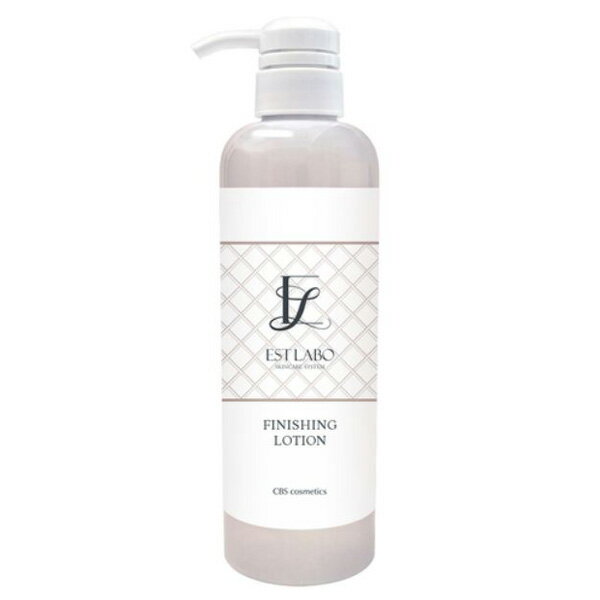 CBS EST LABO エステラボ フィニッシングローション（リニューアル）業務用 500ml 肌タイプを選ばないアミノ酸配合の潤い化粧水 CBS EST LABO エステラボ フィニッシングローション（リニューアル）業務用 500ml ...