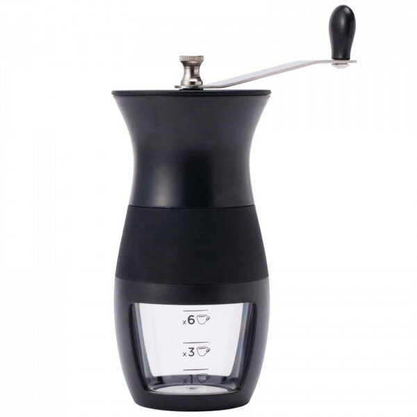 コモライフ 粗さ調節できるコーヒーミル お家やアウトドアで簡単に挽きたてコーヒー 手動で粒度調節できるコーヒー豆を挽くミル。小さく収納し持ち運びにも便利で、アウトドアでも活用できる。 ハンドルをはずしてスッキリ収納でき、分解ししっかり洗える...