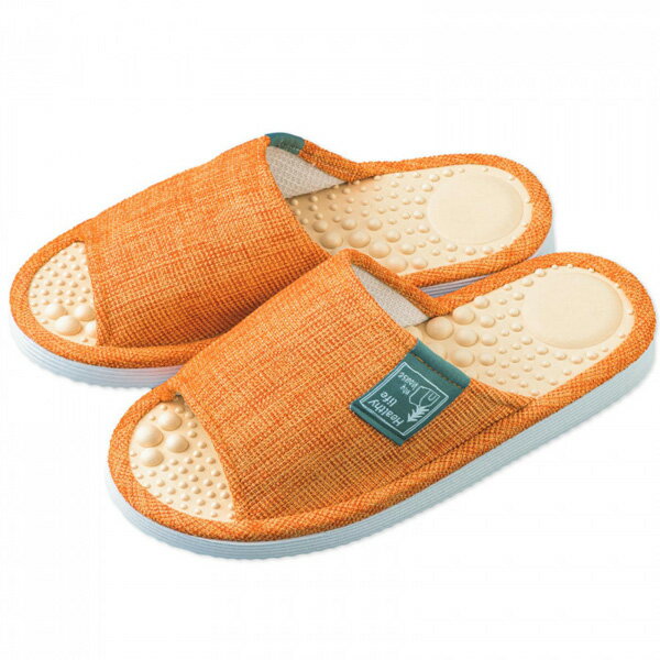 コモライフ やわらか突起の健康スリッパ M オレンジ やわらか突起で気持ちいい かかと部分はふくらみ構造で足にフィット。普段履きしやすいシンプルデザイン。 商品名 コモライフやわらか突起の健康スリッパ M オレンジ サイズ 約10.5×25...