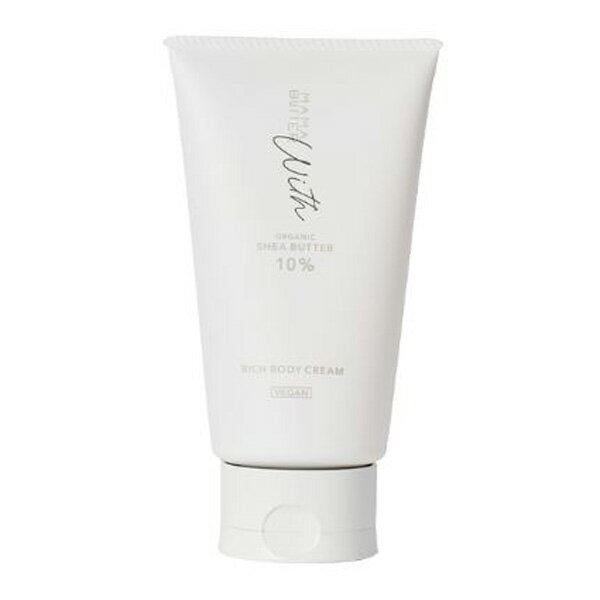 MAMA BUTTER ママバター ウィズ リッチボディクリーム 150g 濃厚クリームが心地よく密着しもっちり肌へ 濃厚なのに滑らかなテクスチャーのオイルインクリーム。 気持ちの良い潤いのベールが素肌を包み込みます。 オーガニックシアバタ...