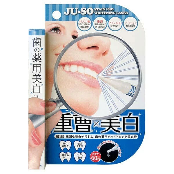 MINOLOGI 薬用重曹ステインプロ　ホワイトニングレーザー わずか60秒！頑固な汚れ専用薬用美白美容液 重曹＆ポリリン酸でピンポイントホワイトニング！ 週一回、頑固な着色や汚れを集中ケアする歯の薬用ホワイトニング美容液。 ペンタイプなの...