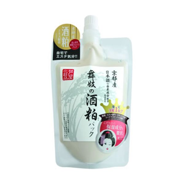 芦屋化粧品 舞妓の酒粕パック 京都産の酒粕エキスを使用しております 自宅で簡単にできる！酒粕パックで美しさを磨く 酒造りに携わっている職人さんの手が美しいといわれる理由、それは。。。。。 【酒粕】です！！ 洗い流しタイプの美容パックで、おう...