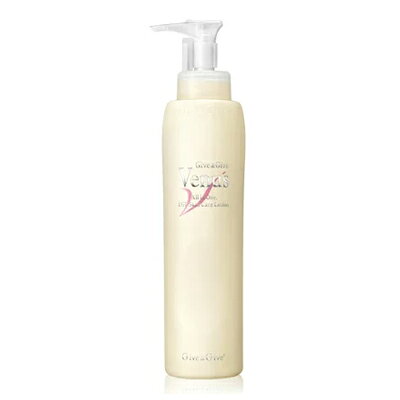 ギブアンドギブ ヴィーナス　250mL 肌のお手入れはこれ1本でOK！オールインワン美容液！ ●とろっとしたジェル状テクスチャー。 ●オイルフリーのやわらかな感触で、夏のベタつきや冬のカサつきなどの変化する 　肌の潤いを満たすローションです...
