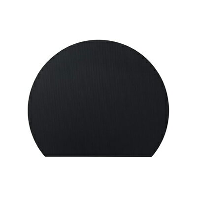 アイメディア 食洗機対応　丸いまな板耐熱エラストマー　ブラック カットした食材を並べて置いてお皿いらず!食洗機使用OK。 ●刃あたりが柔らかく食材がすべりにくい、弾力性のある耐熱エラストマーまな板。 ●面積が広い丸形だから、カットした食材を...