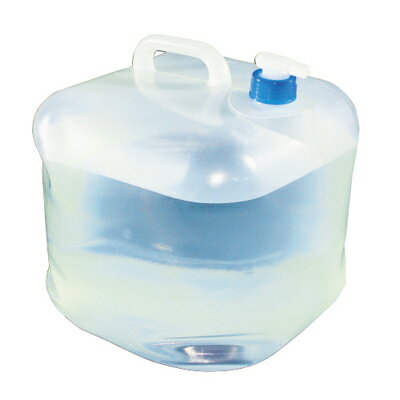 FINE　ファイン たためるウォータータンク　20L　FIN-1151 折りたたんでコンパクトに収納!あると安心ウォータータンク ●レジャー・災害時に活躍！たたんで省スペース！ソフトでクリアなタイプの 　ウォータータンクです。 ●保管用にも...