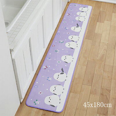 プラン堂 キッチンマット　シマエナガ　45x180cm 肌触りの良いふんわり起毛素材のキッチンマット！ ＊ほっこりかわいいシマエナガのキッチンマット。 ＊キッチン前を水ハネ、汚れからカバー。 ＊裏面はすべりにくい加工が施されています。 ＊洗...