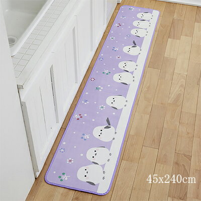 プラン堂 キッチンマット　シマエナガ　45x240cm 肌触りの良いふんわり起毛素材のキッチンマット！ ＊ほっこりかわいいシマエナガのキッチンマット。 ＊キッチン前を水ハネ、汚れからカバー。 ＊裏面はすべりにくい加工が施されています。 ＊洗...