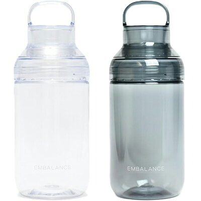 EMBALANC エンバランス オンザゴーボトル 700ml 軽くて、割れにくく、お手入れも簡単な広口設計。 ■トライタン素材のクリアな透明感と、手になじむシンプル設計。 ■軽くて、割れにくく、お手入れも簡単な広口設計。 ■スポーツもデスク...
