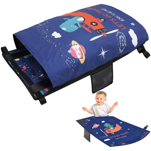 快適性:飛行機フットレストは、国際線フライトを利用する幼児の必需品です。お子様の旅をより快適にし、長時間のフライトでもリラックスして横になりぐっすり眠ることができ、飛行機の座席を快適な小さなベッドに変えます。 取り付けの簡単さ:子供用飛行機...