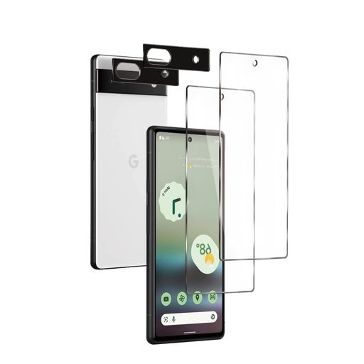 【対応機種】google pixel 6a 専用ガラスフィルム+レンズ保護フィルム。本体に合わせた正確なサイズ設計でケースに干渉しません(ご不安な場合は、お気軽にお問い合わせ下さいませ)。 【ツルツルな滑り感・ゲームしても渋くなし】 ガラス...
