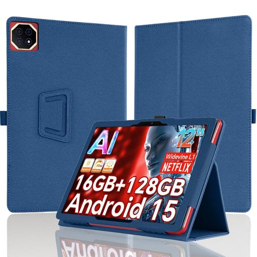 対応機種:TeclastT60AI/ALLDOCUBEiPlay70PadPro/iPlay60PadPro12インチ2026最新 【高級な材質】高級PUレザーで仕上げられ、優しい手触り、持ちやすい仕上げられております。綺麗で高級感のあふれ...
