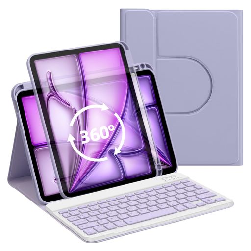 ✦✦【互換性への注意】このキーボードケースは2025発売するiPad Air第7世代(M3)11インチと2024発売するiPad Air第6世代(M2)11インチ、iPad Air第4/5世代 10.9インチ、iPad Pro 11第4/3...
