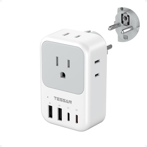 海外変換プラグse:日本の家電を海外に利用するように、韓国やドイツやロシアなどのSEコンセントに合わせている電源アダプターです。seプラグのピンは4.8mm。5.7x8.7x6.8cm、重さ約112gとコンパクトなので、持ち歩くが簡単です。...