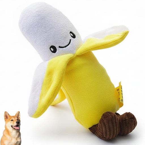 不安 【人気のベジタブル&amp;フルーツ形状】 ワンちゃんが興味を持ちやすい「ニンジン」「アボカド」「バナナ」をモチーフにした、可愛らしいぬいぐるみです。中型犬が咥えやすく、振り回して遊ぶのにちょうど良いボリューム感に仕上げました。 【ピ...