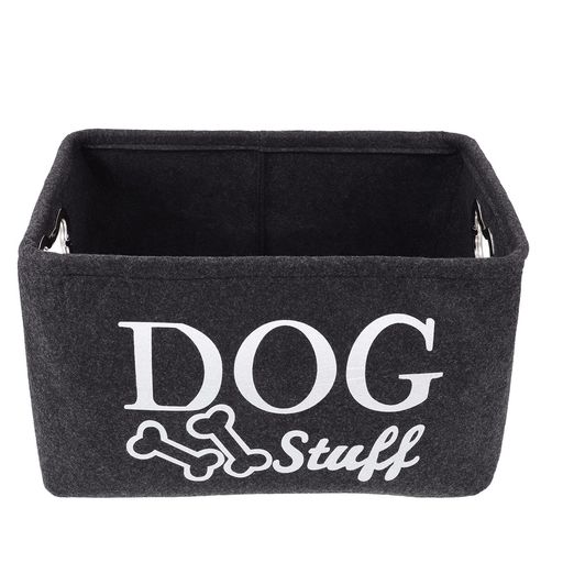 【ペットおもちゃをスッキリ収納】: 40x27x25cmの大容量サイズで、犬用おもちゃ、毛布、リードなどをまとめて収納可能。リビングに置いても生活感を出さないおしゃれなデザインで、散らかりがちなペット用品をスマートに片付ける収納ボックスです...