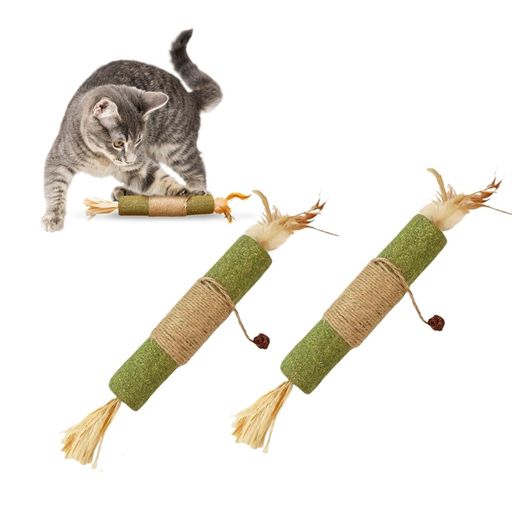 アウトドア 食欲増進:猫の噛むおもちゃは、猫の食欲を増進させ、猫の機嫌を良くし、猫の胃腸の蠕動運動を促進することができ、特に猫が病気で食べることができないとき、猫の噛むおもちゃは効果的に猫の食欲を増進させ、体の有害物質を排除する 高品質の材...