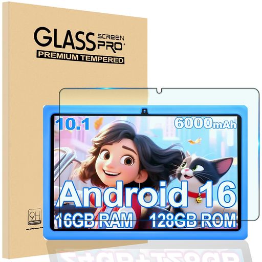 10インチ液晶保護フィルム タブレット用 9H 高硬度素材を採用し、高い耐衝撃性を実現しています。日常的な落下や擦れ、カバン内の鍵や硬貨との接触で生じる傷からタブレットの液晶画面をしっかり保護します。 高透過率素材を採用したタブレット保護フ...