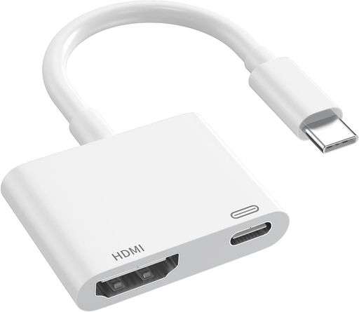 【2in1TypecHDMIアダプター、4K高画質と100W急速充電】スマホの画面を大画面に映し出し、さらに充電も同時に!TypeCDigitalAVアダプターは、優れたICチップを搭載しており、安定したデータ転送を実現。接続するだけで、4...