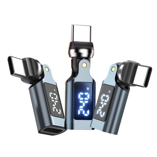 🔋【最大240W急速充電&amp;LEDリアルタイム表示搭載】USB-Cアダプター, 本製品は最大240W(48V/5A)の高出力に対応。従来の18W/60W/100Wはもちろん、最新の240W充電にも対応し、ノートPCから...