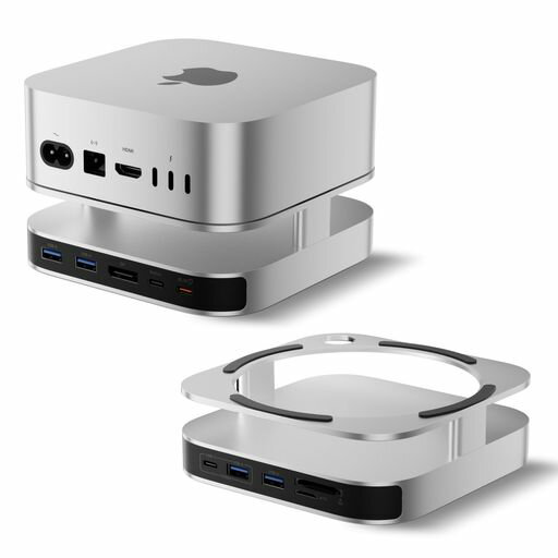 ✅【10-in-1接続機能】MacMiniM4ドックには、高速かつシームレスな接続に必要なすべてのポートが搭載されています:10GbpsNVMeSSDエンクロージャーx1、4KDisplayPortHD出力x1、10GbpsUSB-Cx1&...