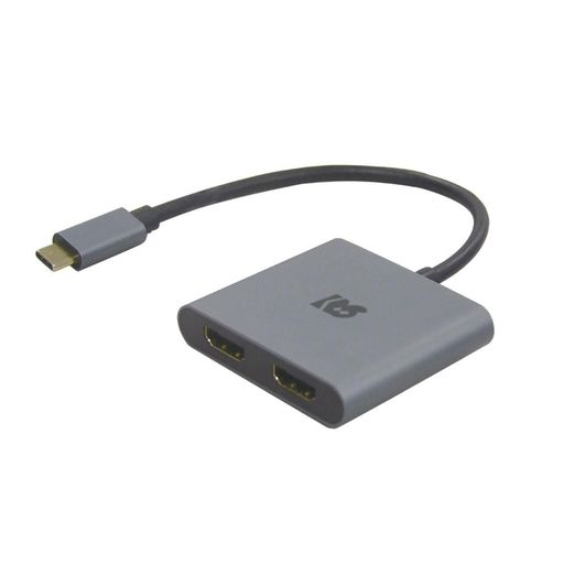 【 USB Type-Cから2台の4Kディスプレイに簡単出力 】 本製品は、パソコンのUSB Type-Cポートから2台のディスプレイに出力可能なディスプレイアダプターです。 4K60Hz出力対応のため、大画面での作業や動画鑑賞も快適。最大...