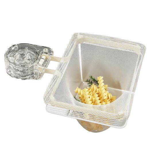 🍒【高効率水切り】水切りネットは針の密な編み方でできており、残し物やスープをすばやく濾過し、シンク排水ホースが詰まるのを防ぎ、超耐荷重が持つため、水切り不足や脱落などの心配する必要はありません。 🍒【強力吸盤...