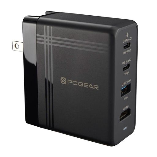 【 特 長 】◇ PD3.0対応 最大74W(PD出力65W+マルチハブ機能USB Type-C+A)◇ 65WPD充電器に4K/FHD出力とマルチハブ機能をあわせた1台3役◇ Nintendo Switchのドック機能対応◇ 幅31x高さ...