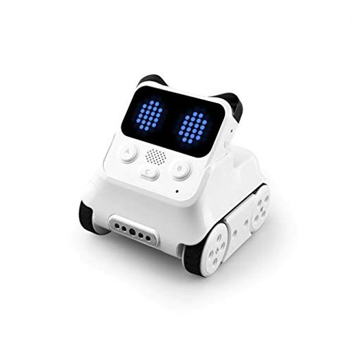 【かわいいロボットおもちゃ】MakeblockCodeyRockyは6歳以上の子供向け、すぐプレイできるロボットおもちゃです。子供が興味を持つかわいいパンダの形をしています。エモパネルを操作すると、エモロボットは笑顔や怒りなどの表情を示しま...