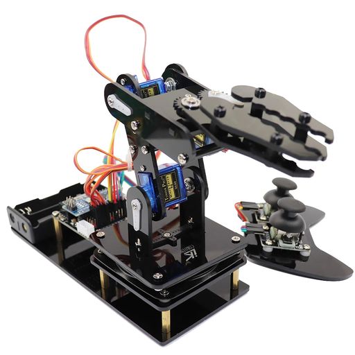 ハートロボットアーム組み立てキット:このミニロボットキットには、ロボットキットの組み立て方法を段階的に説明するために必要なハードウェアとツールが用意されています。 注意:電池を2個用意する必要があります。 ハート柔軟な4DFアームロボット:...