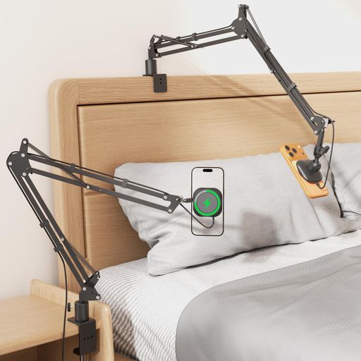 【15Wワイヤレス充電】 最大15Wの高速ワイヤレス充電に対応。マグネットでしっかり固定しながら、動画視聴やゲームを楽しんでいる間も効率よく充電が進みます。ケーブルの抜き差しが不要で、充電と使用を同時に叶えるので、長時間の利用でもバッテリー...