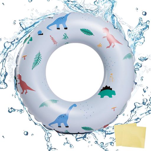 【製品仕様】商品内容は、浮き輪本体とビニール補修用テープ2枚です。ビニール補修用テープのサイズは5cmx5cm、補修用テープの使用方法は写真で確認できます。修用テープのサイズは5cmx5cm、補修用テープの使用方法は写真で確認できます。 【...