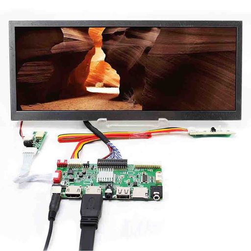 サブモニター 液晶サイズ:10.3";周波数: 60Hz;輝度: 850cd/m2(Typ.);コントラスト比:1000:1 LCDコントローラ基板 Audio入力:HD USB SD AV;内臓スピーカー;マルチメディアはmp4支持 電源...