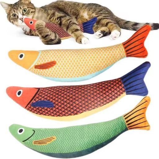 アウトドア セット内容:猫おもちゃ 3個セット(黄色サンマ*1+橘紅サンマ*1+緑色サンマ*1)。 サイズ:約24cm*6cm。カラー:黄色、橘紅、緑色。 素材:上質なパイルの材質を採用して、植物の捺染、安全で健康で、柔らかくて弾力性があり...